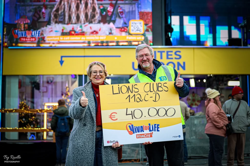 De Lions hebben zich opnieuw ingezet voor Viva For Life! - Lions